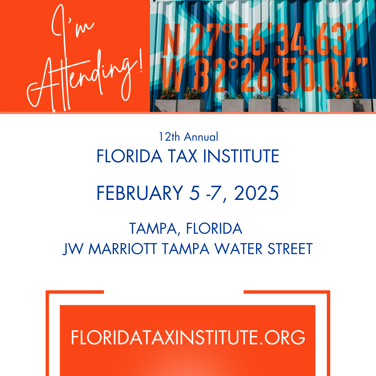 Registration Thank You! - Florida Tax Institute